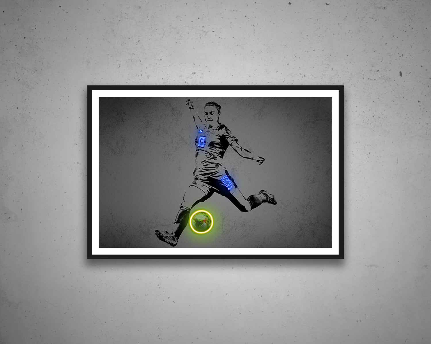 Alex Morgan Canvas Wall Art – My Idea Sports Canvas