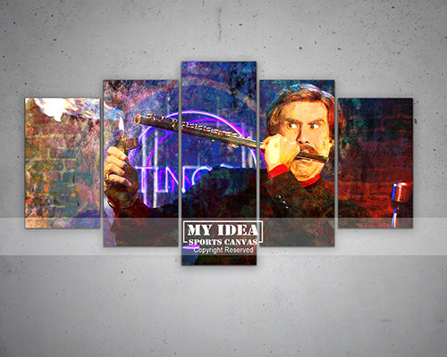 The Legend of Ron Burgundy Jazz Flute Multicolor Wall Art – My Idea ...