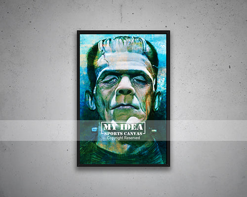FRANKENSTEIN Multicolor Wall Art – My Idea Sports Canvas