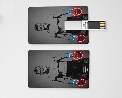 Mike Tyson Neon Effect Pendrive – My Idea Sports Canvas