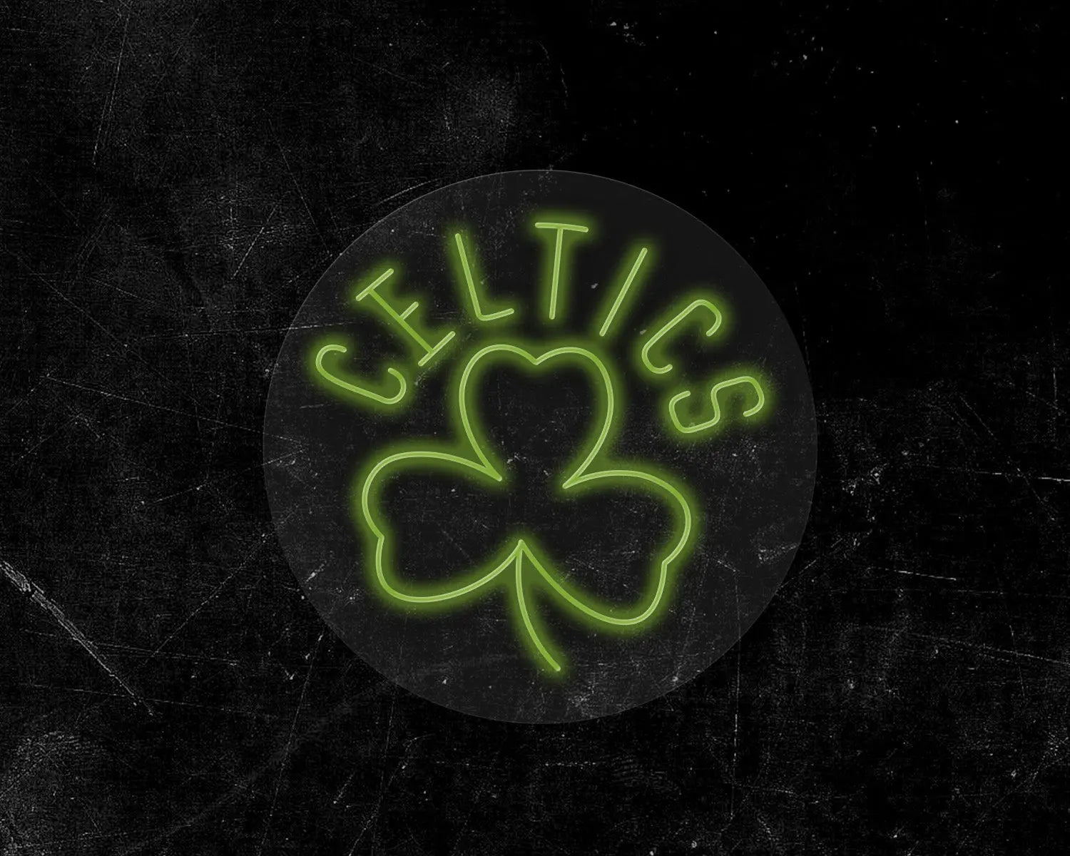Boston Celtics Team Logo Neon Sign – My Idea Sports Canvas