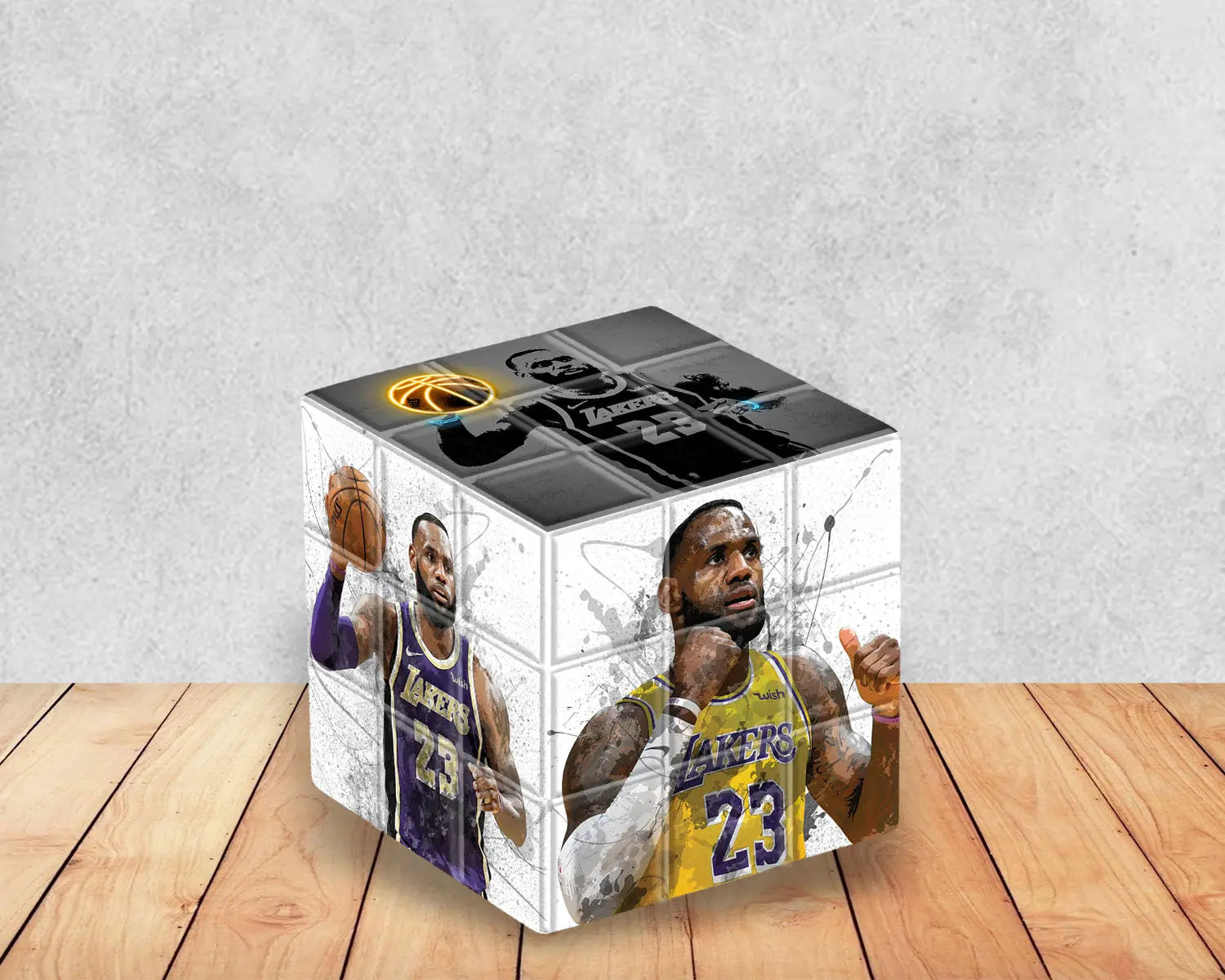 Lebron James Rubik's Cube – My Idea Sports Canvas