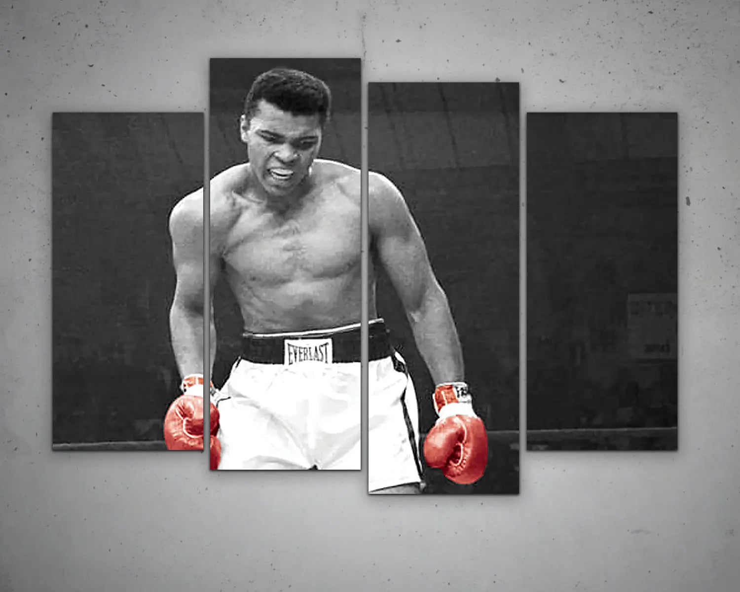 Muhammad Ali Black & White Canvas Art - My Idea Sports Canvas