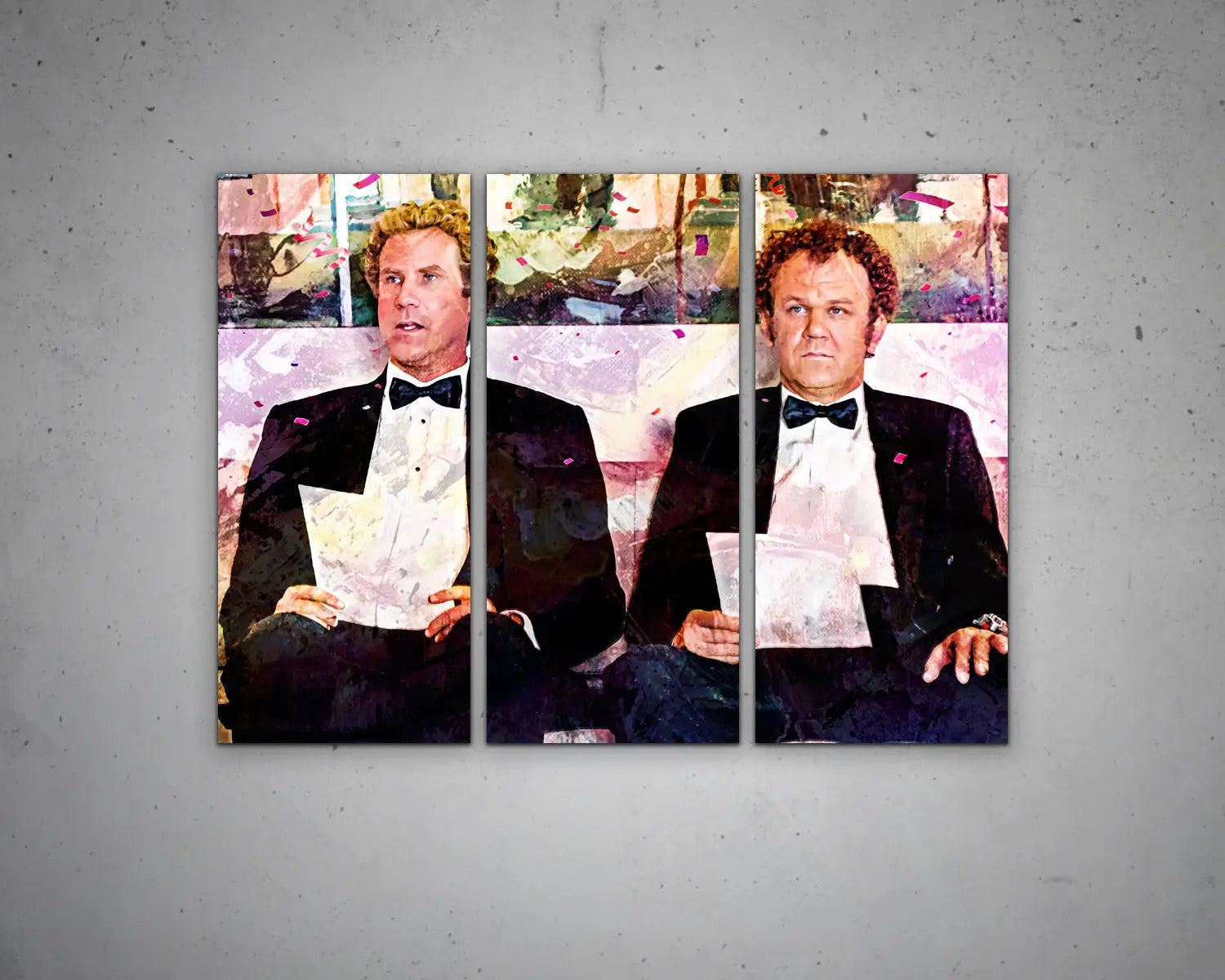 Step Brothers Multicolour Wall Art – My Idea Sports Canvas